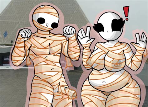 Rule 34 1boy1girl Alternate Version Available Arms Raised Bald Bald