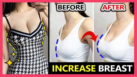 7 Best Increase Breast Size Exercise Get Bigger Breasts Fast At Home