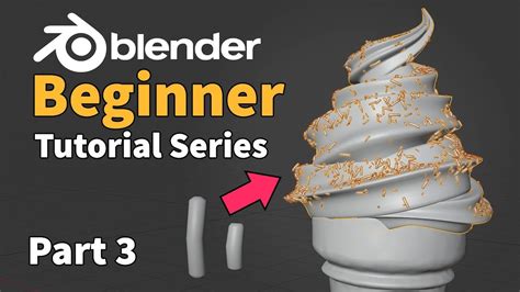 blender beginner tutorial part 3 particle instancing youtube