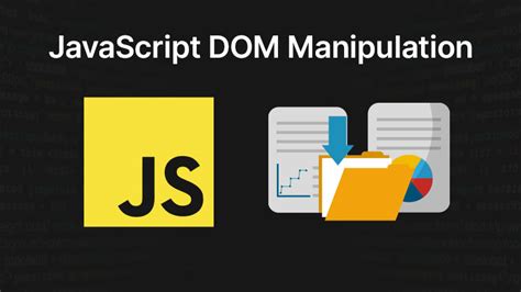 what is dom manipulation document object model