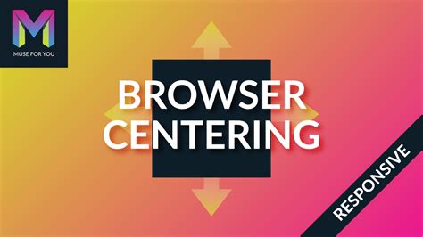How To Center A Logo Within The Browser In Adobe Muse Web Design Ledger
