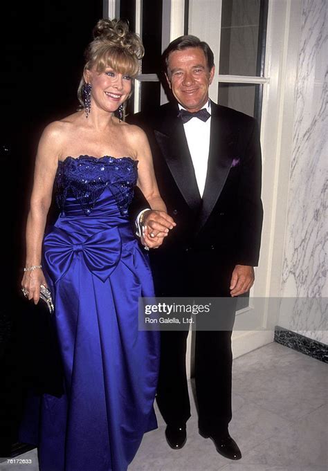 Actress Barbara Eden And Husband Jon Eicholtz Attend The Academy Of