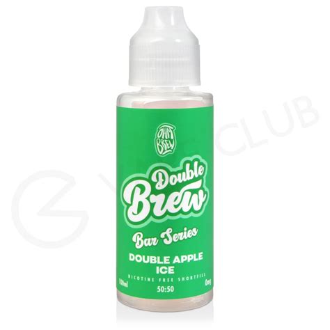 Double Apple Ice Double Brew Xl E Liquid 2 For £20