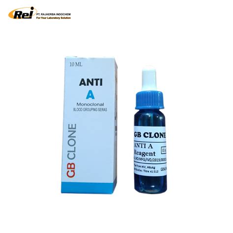 Anti A Monoclonal Gb Clone Rajaerba Indochem