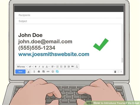 3 Ways To Introduce Yourself Via Email WikiHow
