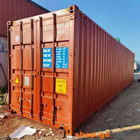 კონტეინერი საზღვაო კონტეინერი რკინის კონტეინერი