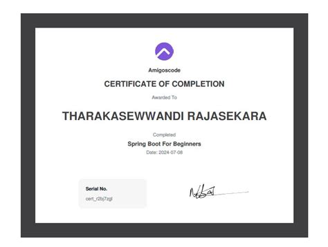 Tharaka Sewwandi Rajasekara On Linkedin Springboot Javadevelopment Webdevelopment