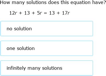 Free Solving Equations With Infinite Or No Solutions Worksheet Download Free Solving Equations
