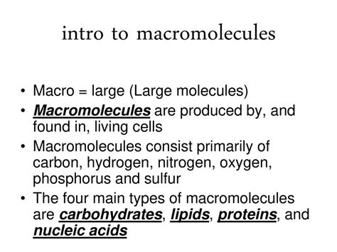 Brief Biochemistry Ppt Download