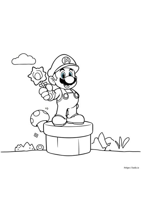 Super Mario Maker Ausmalbilder