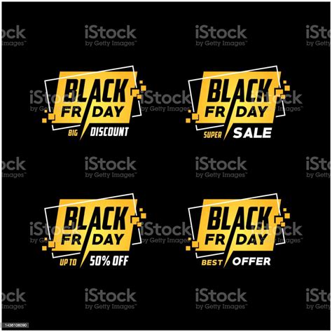 골든 블랙 프라이데이 로고 할인 판매 프로모션 스티커 골드 라벨 로고에 대한 스톡 벡터 아트 및 기타 이미지 로고 블랙프라이데이 11월 Istock