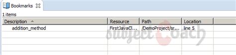 Getting Started With Bookmarks Beginners Guide To Eclipse Ide