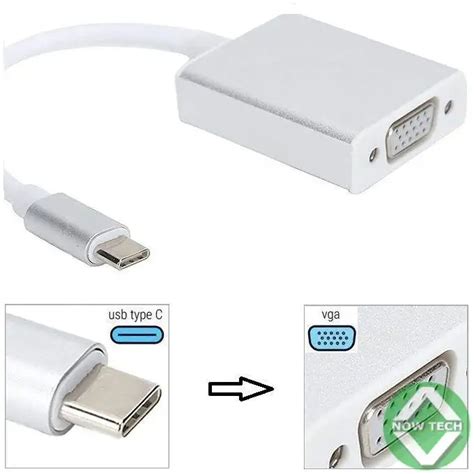 Adaptateur USB Type C Vers VGA En Vente Au Cameroun Bon Prix NowTech Center