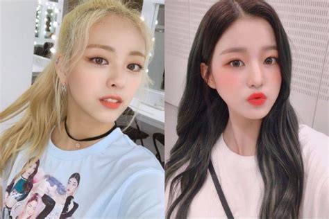 10 Adu Pesona Yuna Itzy Dan Wonyoung Izone Duo Maknae Hits