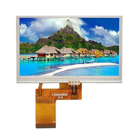 Medium Size TFT LCD Module Inch TFT IPS RGB RGB Interfaces Resistance Touch Sceren