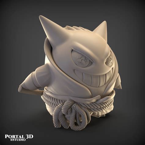 Gengar Sasuke 3d Model 3d Printable Cgtrader