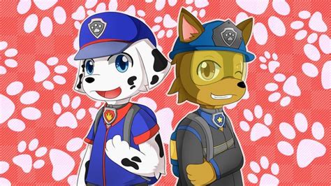 Marshall And Chase Paw Paw Patrol Chase Paw Patrol