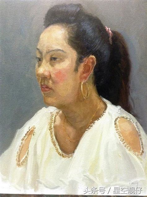 梁阿興油畫作品 每日頭條