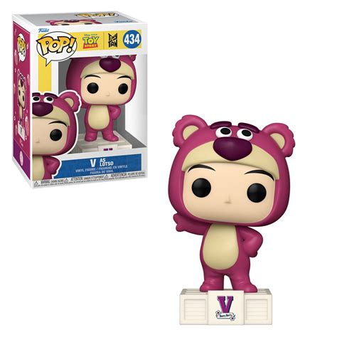 Pop Funko 434 V As Lotso Bts Toy Story X Tiny Tan Music Mcfly ColecionÁveis