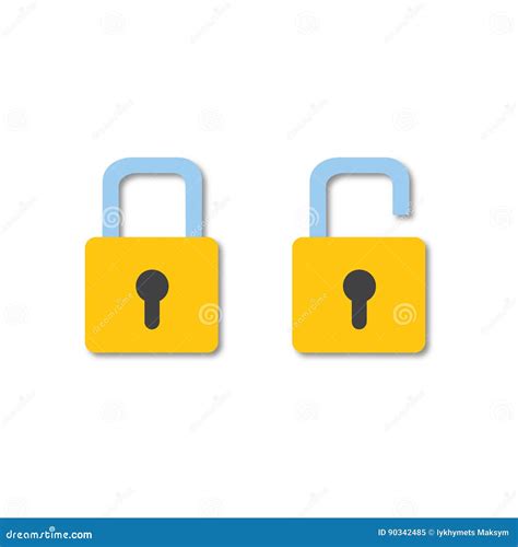 Concept Of Password Protected Data And Information Security Vector