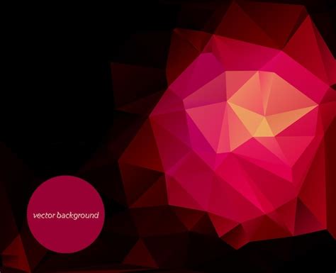 Premium Vector Abstract Polygonal Background