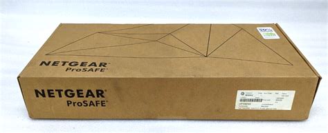New Netgear Prosafe Plus Jgs Eus Port Gigabit Switch Ethernet Electro Extreme