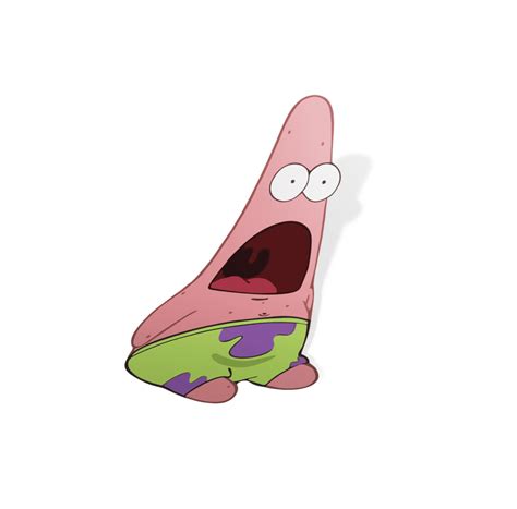 Shocked Patrick Png