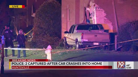 Police 2 Captured After Car Crashes Into Home November 11 2024