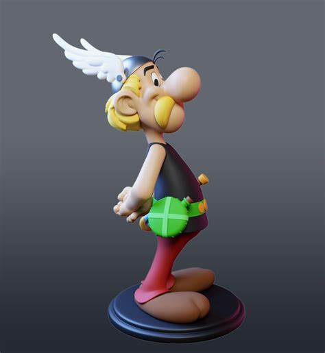 Asterix 3d Model 3d Printable Cgtrader
