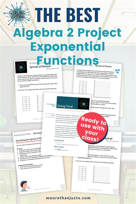 Project Based Learning Exponential Functions In Real Life Going Viral Project Based Learning
