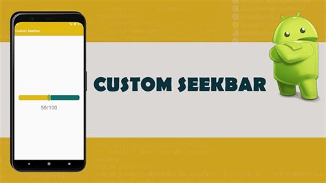 Custom Seekbar Android Studiojava Youtube