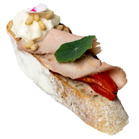 Доставка страви «КАНАПКА З ТЕЛЯТИНИ у Тернополі САМоГОНна Ресторація