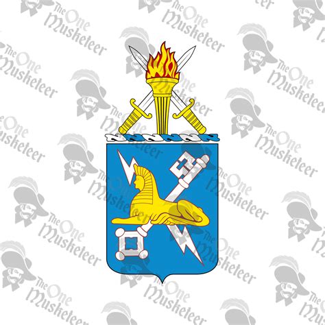 Military Intelligence Coa Decal Quality 3m Vinyl The One Musketeer