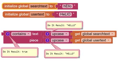 Case Insensitivity Mit App Inventor Help Mit App Inventor Community