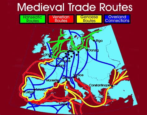 Venice During The Renaissance Trading Routes