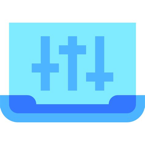 Laptop Basic Sheer Flat Icon