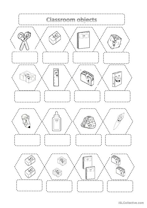 Classroom Objects English Esl Worksheets Pdf And Doc