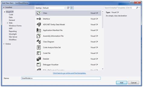 Jsonresult Type In Mvc