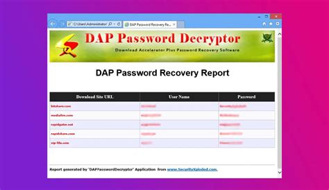 Dap Password Decryptor Download Latest 2025 Filecr