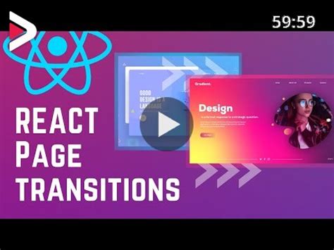 Page Transitions In React React Router V and Framer Motion Tutorial دیدئو dideo