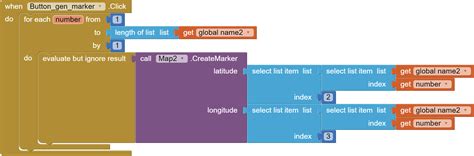 from list of coordinates to marker linestring on map mit app