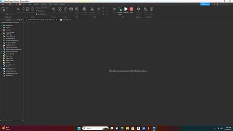 Rendering Is Paused For Debugging Scripting Support Developer Forum