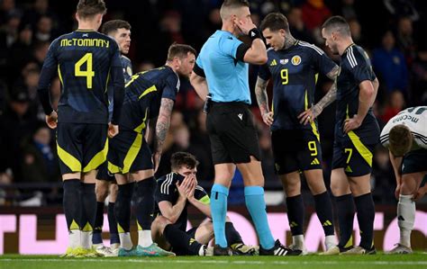 مصدومیت دوباره اندی رابرتسون در تیم ملی اسکاتلند عکس طرفداری