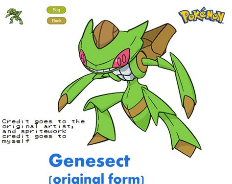 Different Genesect Forms At Mildred Fulcher Blog