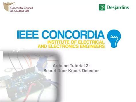 Ppt Arduino Tutorial 2 Secret Door Knock Detector Powerpoint Presentation Id6332502