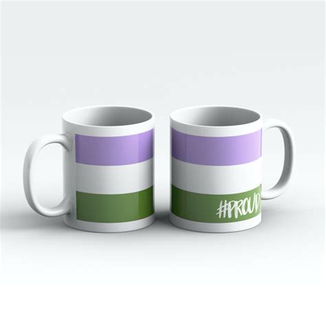 Genderqueer Pride Flag Proud Mug The Pride Shop®