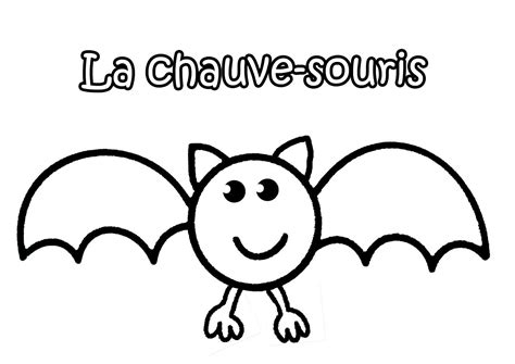 Sélection De Coloriage Chauve Souris à Imprimer Sur Page 1