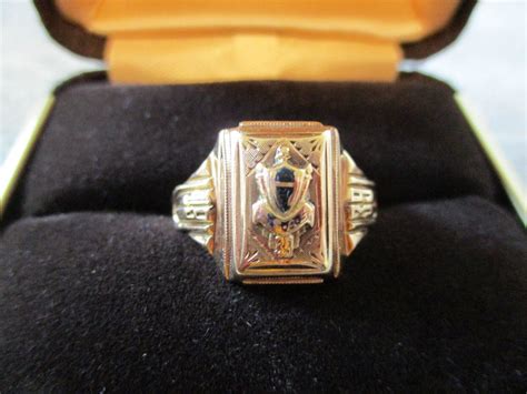 1939 Ssas Class Ring 10k Yellow Gold Sz 105 559g M Gem