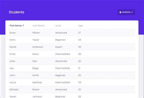 tabelle interattive guida completa con html css e javascript