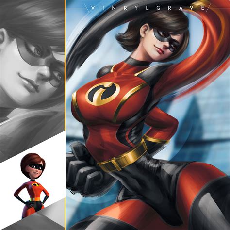 The Incredibles 2 4 Elastigirl By Vinrylgrave On Deviantart